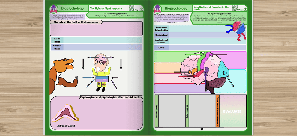 Psych Boost Worksheets - Compulsory units: for Psychology A level AQA