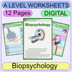 Worksheets: – Psych Boost