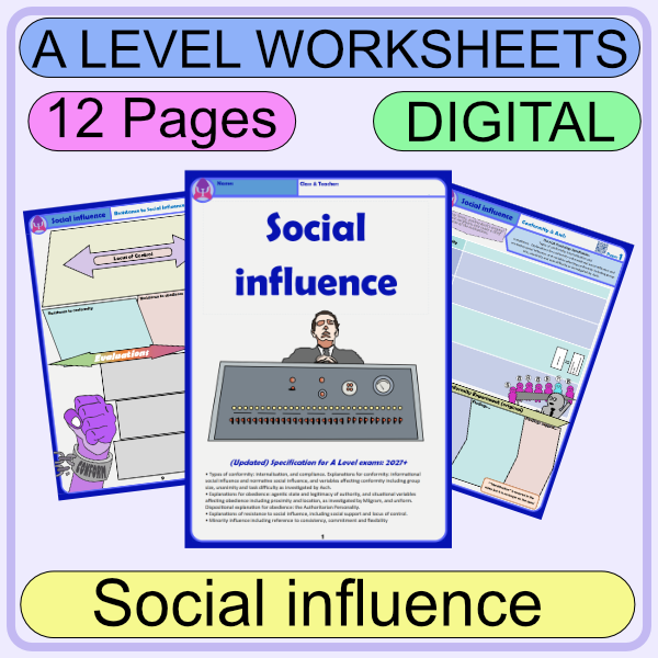 Worksheets: – Psych Boost